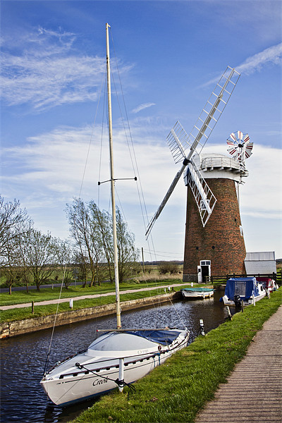 Horsey Mill Windpump Norfolk - Pictures - All Wall Art Finishes - Photo4me